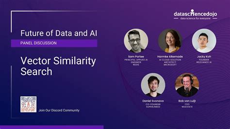 vector similarity search future of data and ai data science dojo