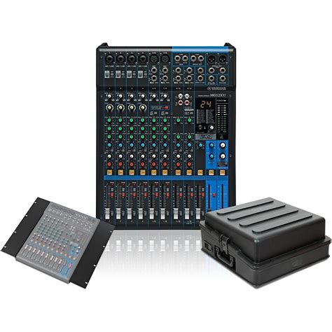 Buy Yamaha MG12XU 12-Channel Mixer With Rack Mount Kit and Case Online ...