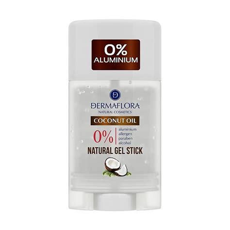 Гелевый дезодорант-стек Dermaflora Coconut Oil Natural Gel Stick ...