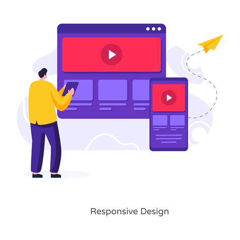 Responsive Design Layout Vector Art At Vecteezy