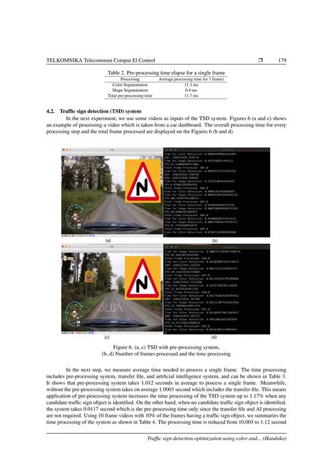 Traffic Sign Detection Optimization Using Color And Shape Segmentation