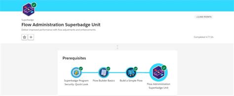 Deepak S On Linkedin Delighted To Share My Completion Of The Flow Administration Superbadge…