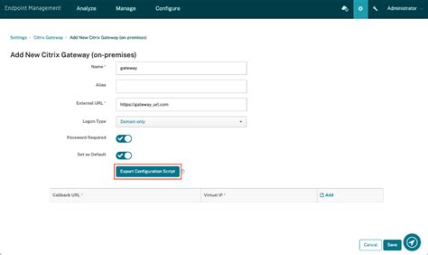 authentication with okta through netscaler gateway for mam enrollment