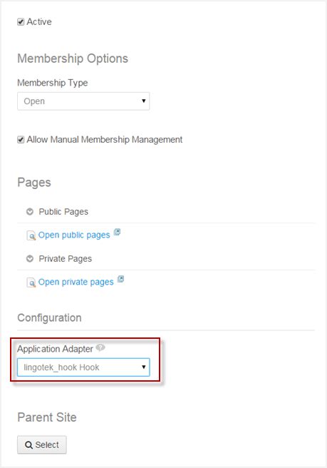 Using The Connector Liferay Lingotek