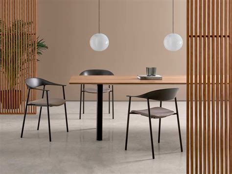 Arum Stackable Polypropylene Chair With Fabric Seat By Inclass Design