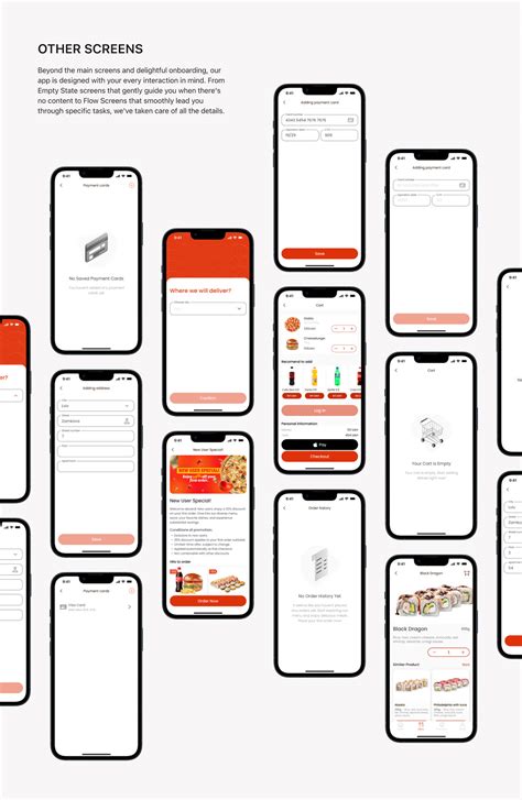 Deliver Food Delivery App Ui Ux Behance