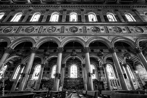 Foto De Detalhes Do Interior Da Basílica De Nazaré Em Belém Do Pará