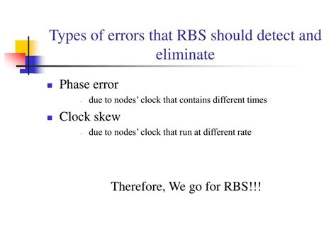 Ppt Time Synchronization Using Reference Broadcast Synchronization Powerpoint Presentation