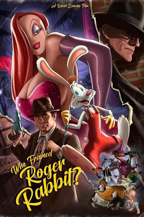 Who Framed Roger Rabbit 1988 Laurent110 The Poster Database Tpdb