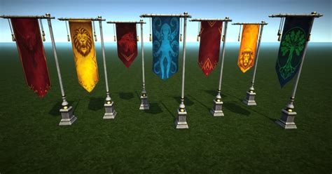 Afs Fantasy Banners 3d Exterior Unity Asset Store