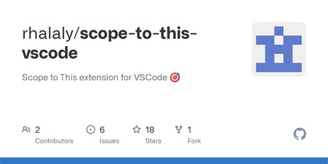 GitHub Rhalaly Scope To This Vscode Scope To This Extension For VSCode