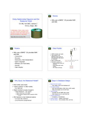 Entity Relationship Diagrams And The Fill And Sign Printable Template Online