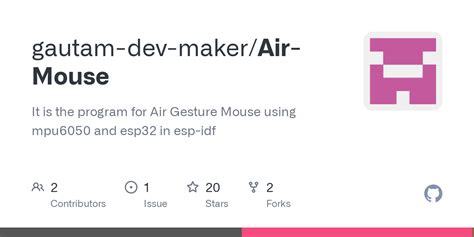 GitHub Gautam Dev Maker Air Mouse It Is The Program For Air Gesture Mouse Using Mpu And