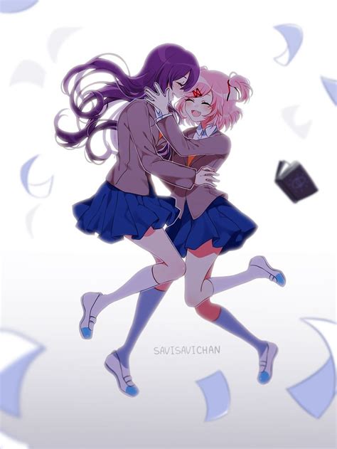 Natsuki X Yuri Doki Doki Literature Club Personajes De Anime Artesan As De Anime
