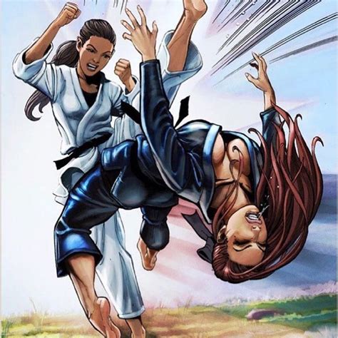 Anime Martial Arts Girl