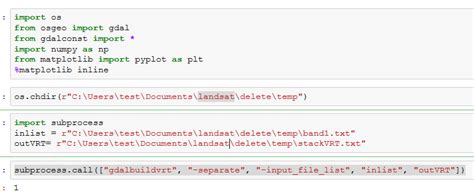 Gdal Gdalbuildvrt Dosen T Output The Vrt File Geographic Information Systems Stack Exchange
