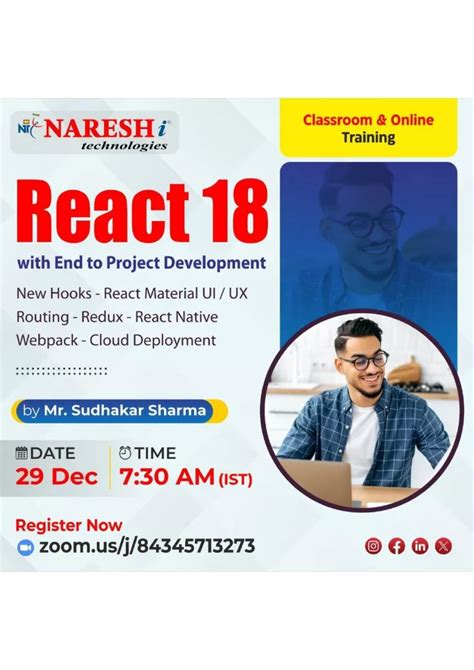 Ppt Free Demo On React Js Naresh It Powerpoint Presentation Free
