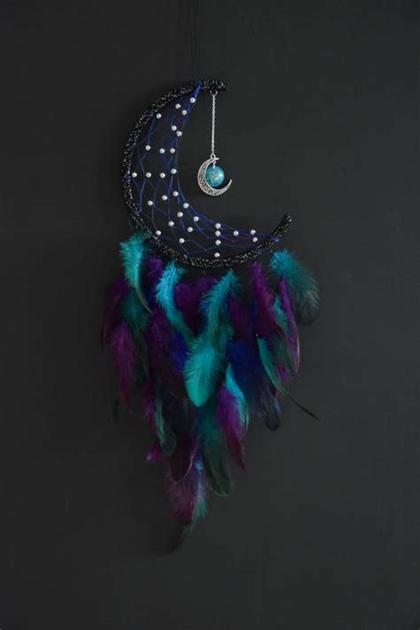 Ловец снов полумесяц — цена 800 грн в каталоге Настенный декор Купить товары для дома и быта по