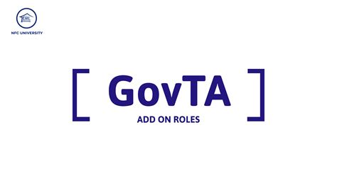 Govta Nfc University