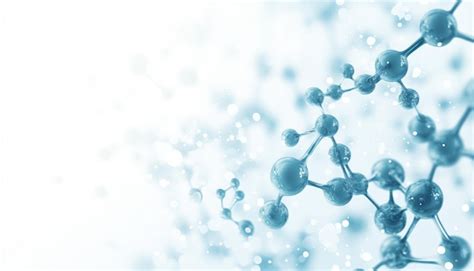 Molecular Structure Science Background Premium Ai Generated Image