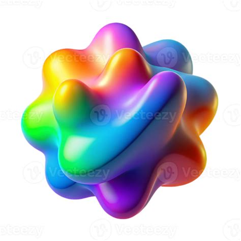 Vibrant Minimalist Impressive Contemporary A Fluid Amorphous Shape Shifting And Morphing