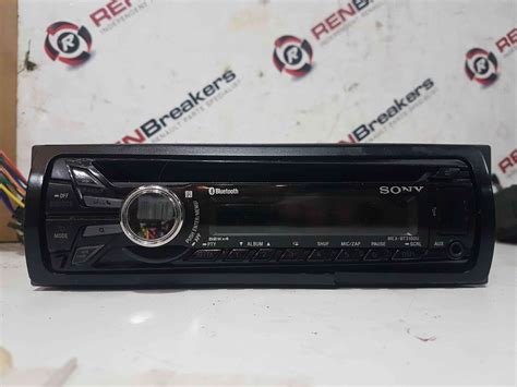 Sony Radio Cd Player Bluetooth Aux Usb Mexbt3100u 2000 2025 Vwbreakers