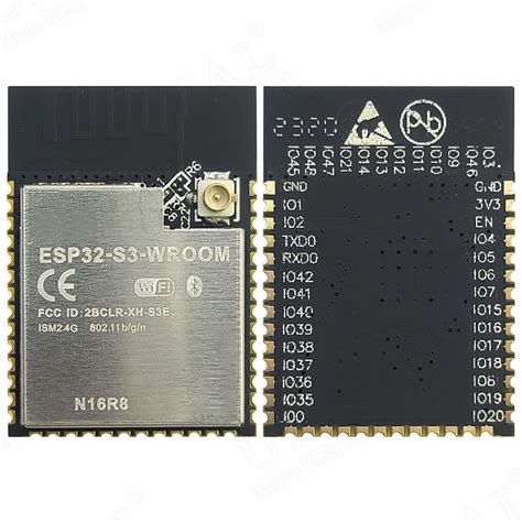 jual new esp32 s3 wroom 1 n16r8 2 4g wifi bt module with ipex dual core
