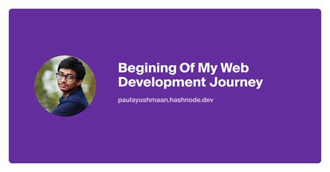 Begining Of My Web Development Journey
