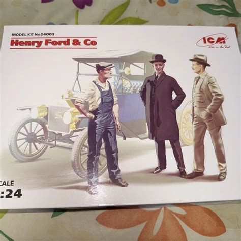 Icm Hasegawa 124 Henry Ford And Co Plastikmodell Unmontiert Eur 7560