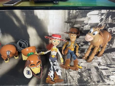 Disney Pixar Toy Story Figure Bundle Woody Jessie Bullseye £4900