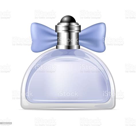 흰색 배경에 향수 병 현실적인 벡터 일러스트 3차원 형태에 대한 스톡 벡터 아트 및 기타 이미지 3차원 형태 가방 공란 Istock