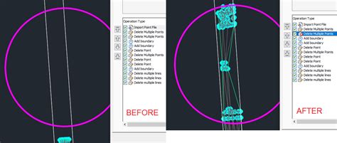 deleted points management in a surface autodesk community