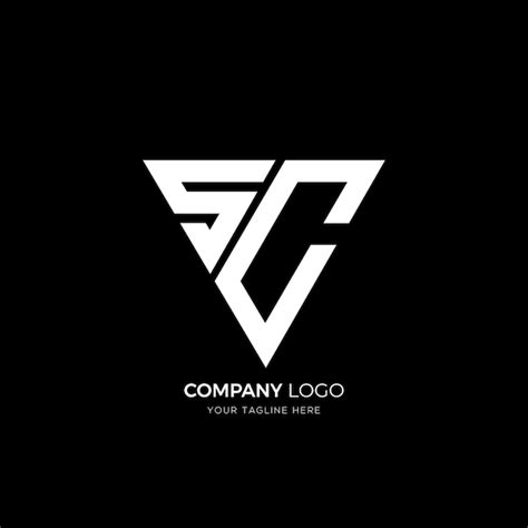 Premium Vector Sc Logo