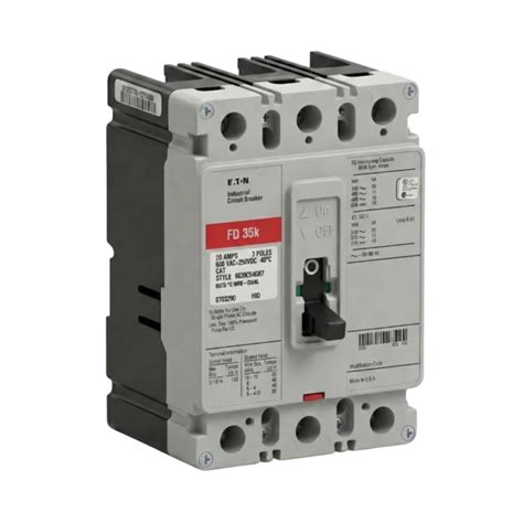 Breaker Caja Moldeada Fd 3x20a Eaton Electricaracas