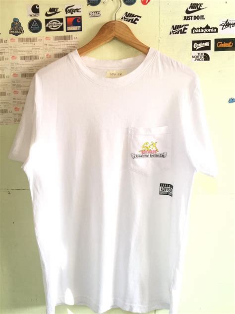 Chrome Hearts Maxfield Sex Records Tee Mens Fashion Tops And Sets Tshirts And Polo Shirts On