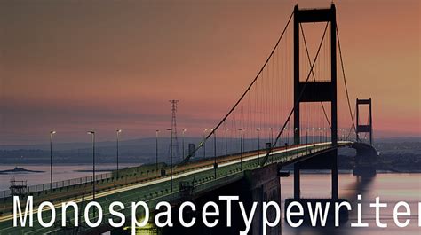 Monospace Typewriter Font Download Free For Desktop And Webfont