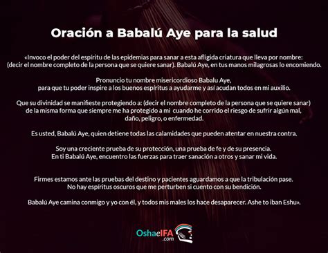 Oración A Babalú Aye Salud Prosperidad Protección Y Mas