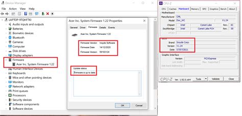 Check Bios Or Uefi Firmware Version In Windows 10 Tutorials