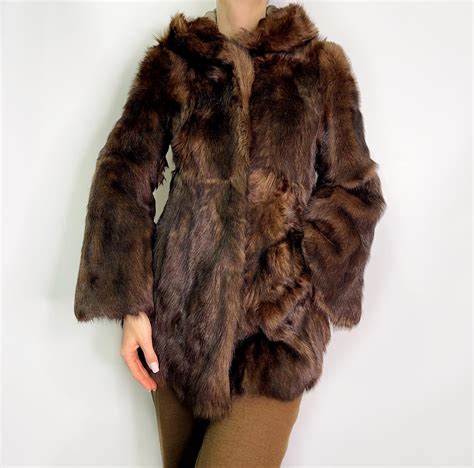 Шуба из меха козлика Patrizia Pepe — Trend-Shop-Moscow
