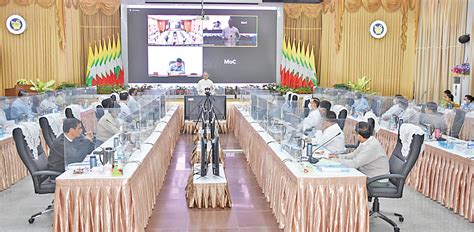 မြန်မာအထူးစီးပွားရေးဇုန်ဆိုင်ရာ ဗဟိုလုပ်ငန်းအဖွဲ့၏ ၄ ၂၀၂၂ ကြိမ်မြောက် ညှိနှိုင်းအစည်းအဝေး ကျင