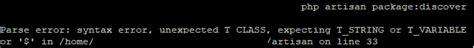 Php Laravel After Composer Update Stack Overflow