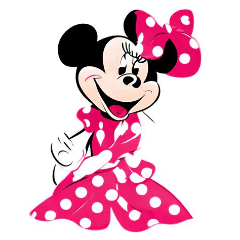 Pink Minnie Mouse Birthday Clipart