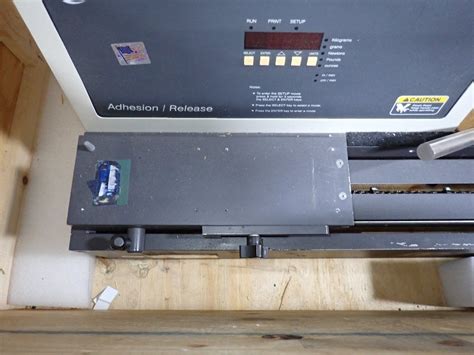 Used Cheminstruments Adhesiverelease Tester Hgr Industrial Surplus