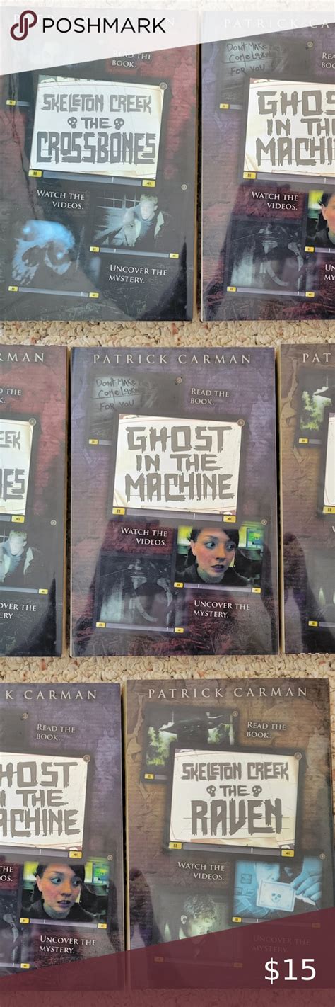 Skeleton Creek Books Set Of 3 Ghost In The Machine Series Of Books