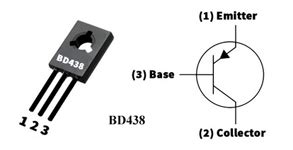 St Microelectronics Bd438 Power Si Pnp Transistor New Old Stock