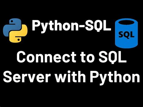 Sql In Python Sql In Python