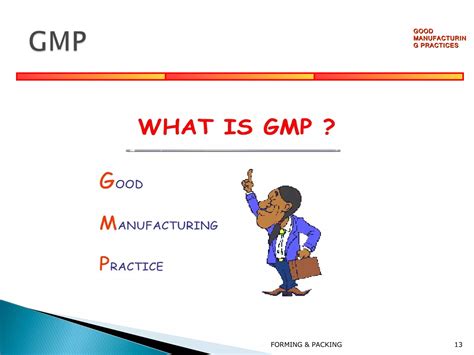 Training Gmp Slideshow PPT Manufacturing Industry Industries