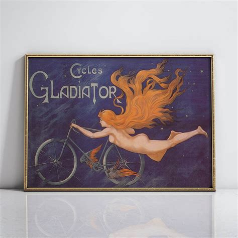 Cycles Gladiator Artwork Printable And Downloadable