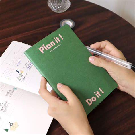 O Check 2024 Compact B6 Dated Monthly Diary Planner