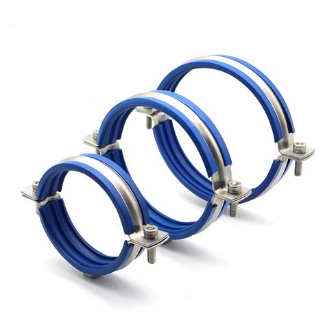 원형 스테인레스 스틸 고무 쿠션 호스 클램프 튜브 Ppr Pvc 금속 클램프 튜브 홀더 파이프 또는 와이어 코드 설치용 2 개클램프 Aliexpress
